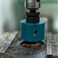 China M42 Bi-Metal Hole Saw Set 66-69 HRC with 14-210mm Diameter Range and 38-47mm Cutting Depth for sale