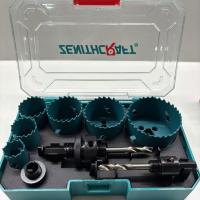 China 9PC Bi Metal Hole Saw Set with HSS Variable Pitch Teeth - 14mm to 152mm Size Range, 38mm Cutting Depth for sale