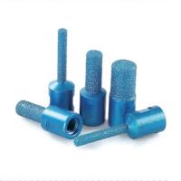 China Vacuum Brazed Diamond Finger Milling Bits 6-75mm with 40#/45#/50#/60# Steel Body for Industrial Applications for sale