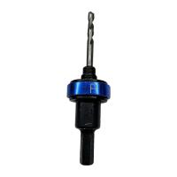 China Quick Change Quick Release Hole Saw Arbor High Speed Steel Black Oxide for 14-210mm Holes for sale