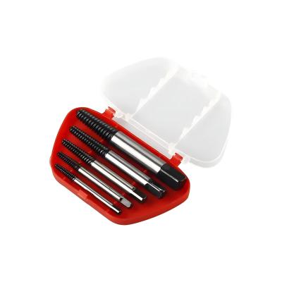 China Carbon Steel Spiral Flute 5PC Screw Extractor Set for 1/8