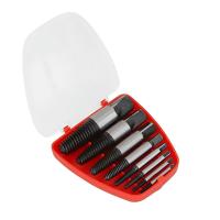 China Black Oxide 8-Piece Screw Extractor Set for 3-52mm Broken Bolts - Carbon Steel Construction for sale