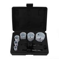 China 9PC Bi-Metal Hole Saw Kit 22-64mm M42 HSS Co8% with Variable Pitch Teeth and 38-47mm Cutting Depth for sale