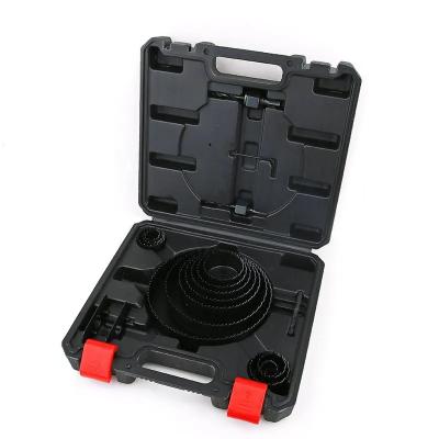 China 19PC High Carbon Steel Hole Saw Set with 3/8