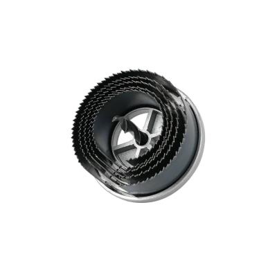 China 2-Inch 5-Piece 65Mn Steel Hole Saw Kit with 50mm Cutting Depth for Wood and Plastics for sale