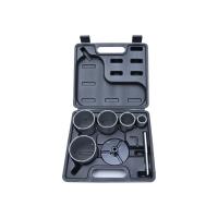 China 7PC Tungsten Carbide Gritted Hole Saw Kit with 57mm Cutting Depth and 1500 RPM Max Speed for Professional Construction for sale