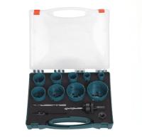 China 13PC Bi-Metal Hole Saw Kit with 38mm Cutting Depth for Plastic, Wood & Metal Materials for sale