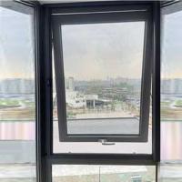 China Garden Patio Windproof Waterproof Auto Retractable Screens Roller Screen Window for sale