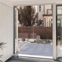 China Aluminium Profiles Fiberglass Gray Mesh Side Roller Insect Screen For Doors for sale