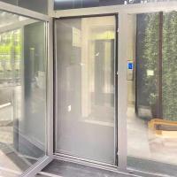 China Fiberglass Gray Mesh French Barrier Free Screen Door Solutions R8 for sale