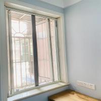 China Semi-Finished Materials Aluminium Glass Sliding Single Hung Windows for sale