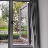 China Aluminum Frame Casement Single Hung Windows With Retractable Screens for sale