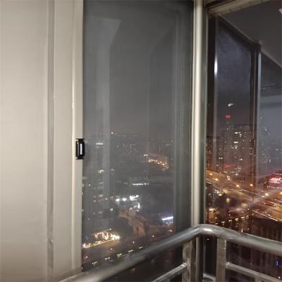 China Hennesa Aluminium Profiles Roller Screen Single Hung Windows H2 for sale