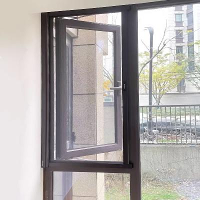 China Custom Retractable Insect  Mosquito Proof Window Screen Window Bug Screen Removable Insect Screen Window for sale