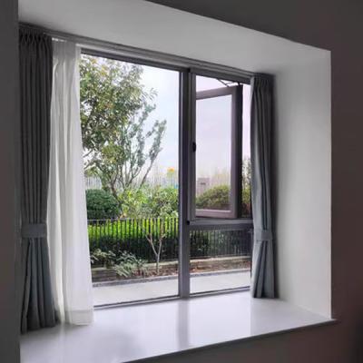 China Hennesa DIY Retractable Screen Window Wind Resistance Class 2 for sale