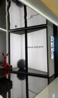 China Trackless Retractable Aluminium Mosquito Sliding Mesh Door for sale