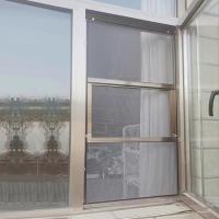China Mosquito Net Folding Roller Screen Door 300*260cm 600*260 Cm for sale