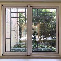 China Black Mothproof Aluminum Retractable Fly Screen Door Custom Size for sale