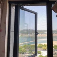 China DIY Designed Retractable Screen Systems Screen Door Aluminum Frame for sale