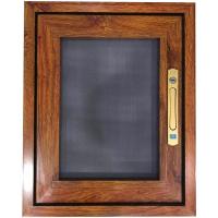 China Aluminum Alloy Fiberglass Retractable Screen Doors Anti Mosquito Window Screen for sale