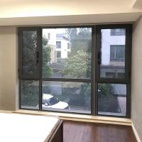 China Aluminium Profiles Retractable Anti Fly Window Screen Doors for sale