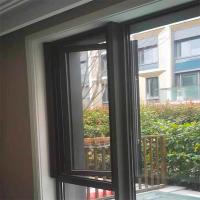 China Aluminium Windows Aluminum Tilt Turn Casement Window Roller Screen Window for sale