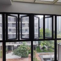 China Aluminum Alloy DIY Retractable Screen Window Sound Proofing for sale
