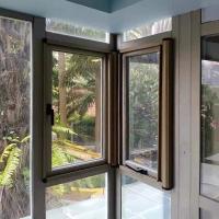 China Custom Retractable Insect  Mosquito Proof Window Screen Window Bug Screen Removable Insect Screen Window for sale