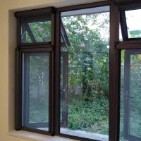 China Aluminum Windows Single Hung Aluminium Alloy Doors And Windows With Screen Black/White/Customed Color for sale
