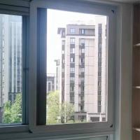 China Mosquito Proof Aluminum Casement Black Single Hung Window for sale