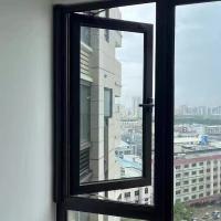 China Hot Sell Screen Windows Mosquito Proof Windows Roller Screen Window White/Black Customed Color for sale
