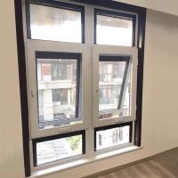 China Aluminum Frame Casement Single Hung Windows With Retractable Screens for sale