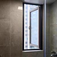 China Aluminum Alloy Frame Glass Aluminum Single Hung Windows Electrophoresis for sale