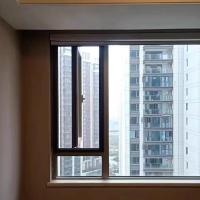 China Semi-Finished Materials Aluminium Glass Sliding Single Hung Windows for sale
