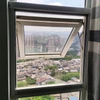 China Soundproof Thermal Single Hung Windows Aluminum Sliding Glass Door for sale