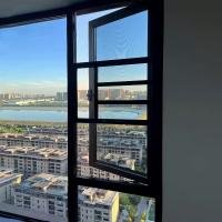 China Sound Insulation Fixed Blind Aluminum Frame Casement Windows OEM for sale