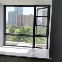 China 1.8mm Aluminium Thickness Single Hung Windows Aluminum Casement Window for sale