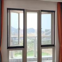 China Garden Patio Windproof Waterproof Auto Retractable Screens Roller Screen Window for sale