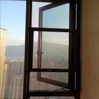 China 179*179cm Aluminum Frame Mosquito Retractable Screen Window for sale