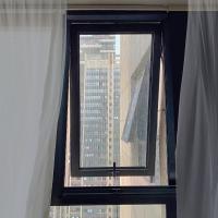 China Semi-Finished Materials DIY Retractable Mosquito Screen Door for sale