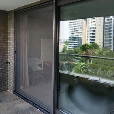 China Left / Right Opening Modern Insect Screen Mesh Black for sale