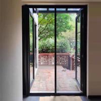 China Aluminum Barrier Free Insect Protection Screen Door for sale