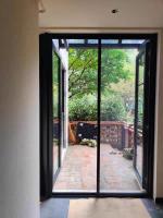 China Aluminum Barrier Free Insect Protection Screen Door for sale