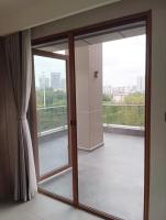 China Gray Barrier Free Screen Door Automatic Sliding Door For Home And Office for sale