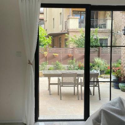 China Fast Trackless Screen Door With Custom Color Option Excellent Customer Service for sale