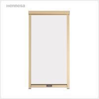 China Secure Ventilation with Lockable Aluminum Retractable Screen Window for sale