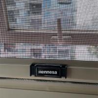 China Secure Ventilation with Lockable Aluminum Retractable Screen Window for sale