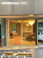 China Wall Mounted Style Retractable Screen Window With Fiberglass Mesh for sale