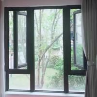 China Aluminum Roller Tube Retractable Window Screen For Residential And Commercial for sale