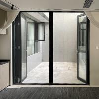 China High Durability Trackless Screen Door Sliding Style 1 Year Guarantee for sale